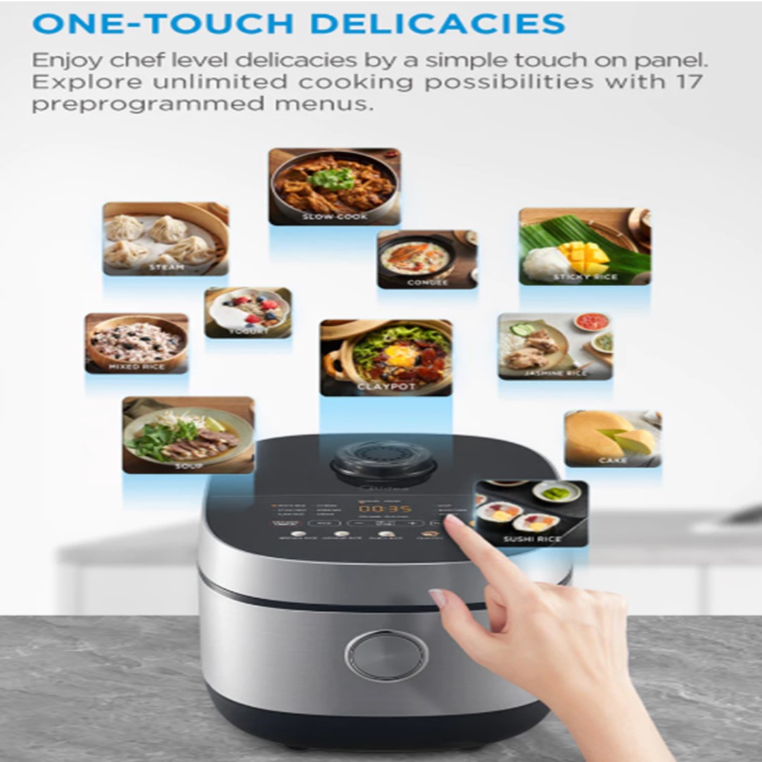 MIDEA 1.8L Digital Rice Cooker with 17 Preset Menus MBFS5021 | Shopee ...