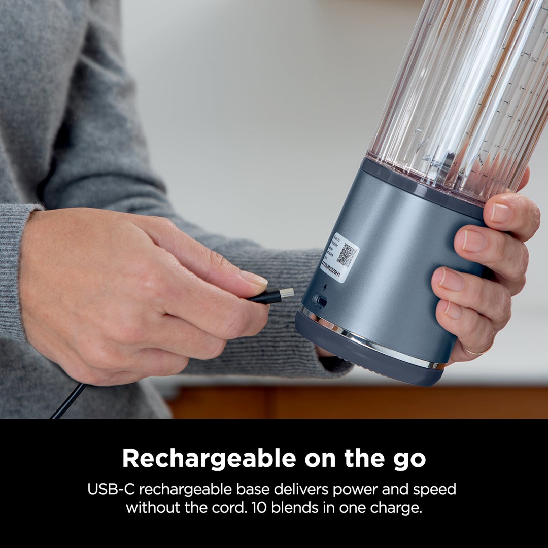 NINJA Blast Portable Blender BC151SM BLACK | Shopee Malaysia