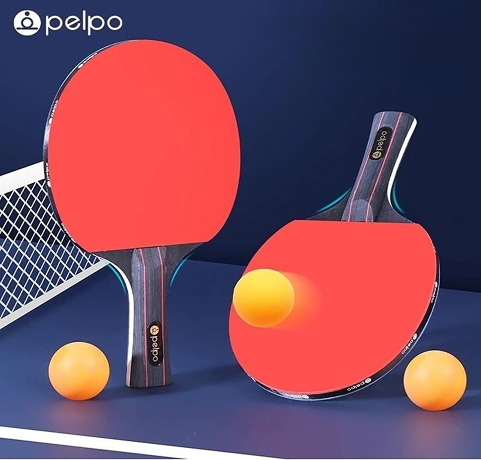 Long / Short Handle Set ( 2 Premium Quality Rackets ) Table Tennis Bat ...