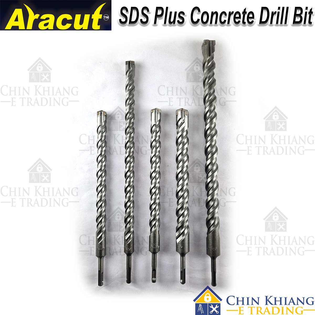 ARACUT SDS Plus Drill Bit LARGE (20-32mm) 4 Flute Carbide Tip Wall ...