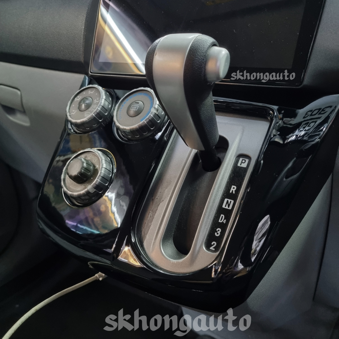 Perodua alza old 2009-2021 carbon fiber gear shift panel frame cover ...