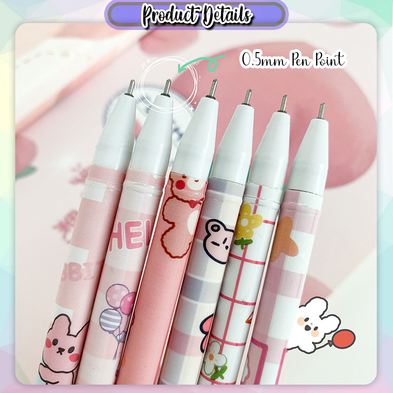 [Little B House] Erasable Ballpen 0.5mm Pen Gifts for Kids Cute Pen for ...