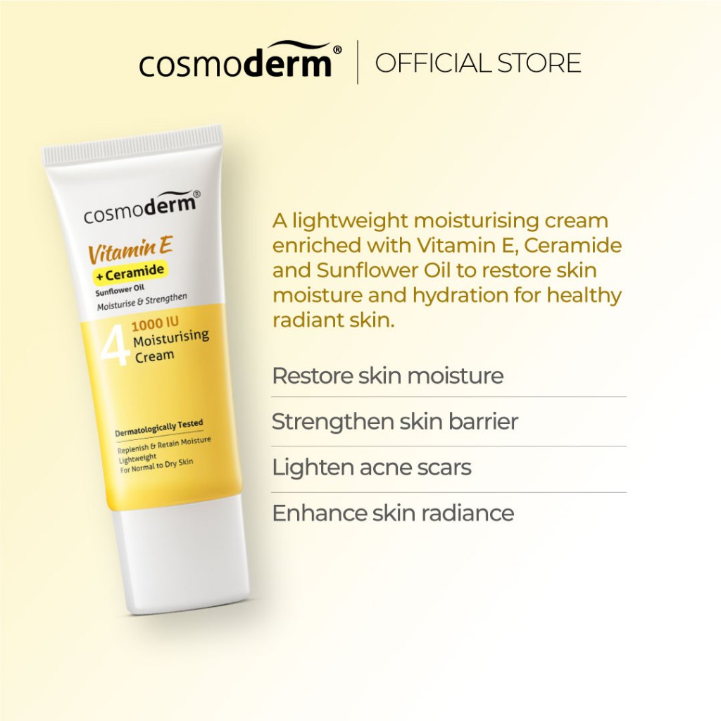 Cosmoderm Vitamin E + Ceramide Set (Basic Care Set) | Shopee Malaysia