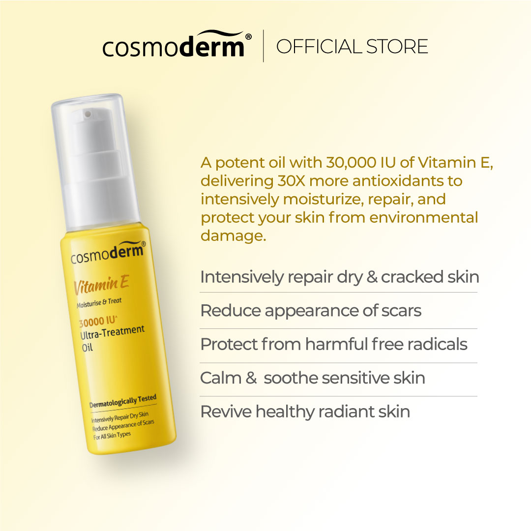 Cosmoderm Vitamin E + Ceramide (Hydration Set B) | Shopee Malaysia