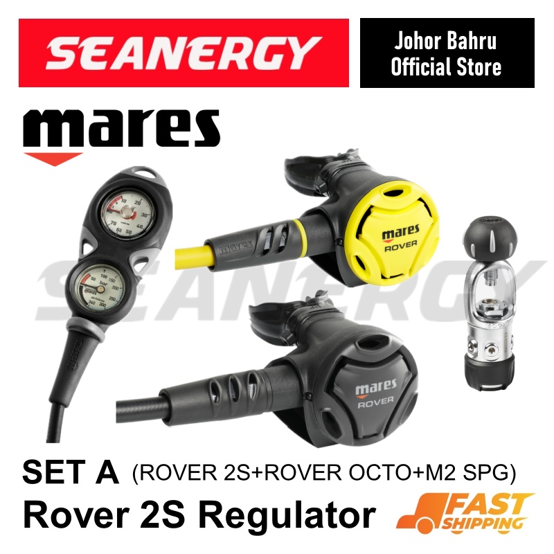 MARES Rover 2S Regulator Set for Scuba Diving Regulator | Shopee Malaysia