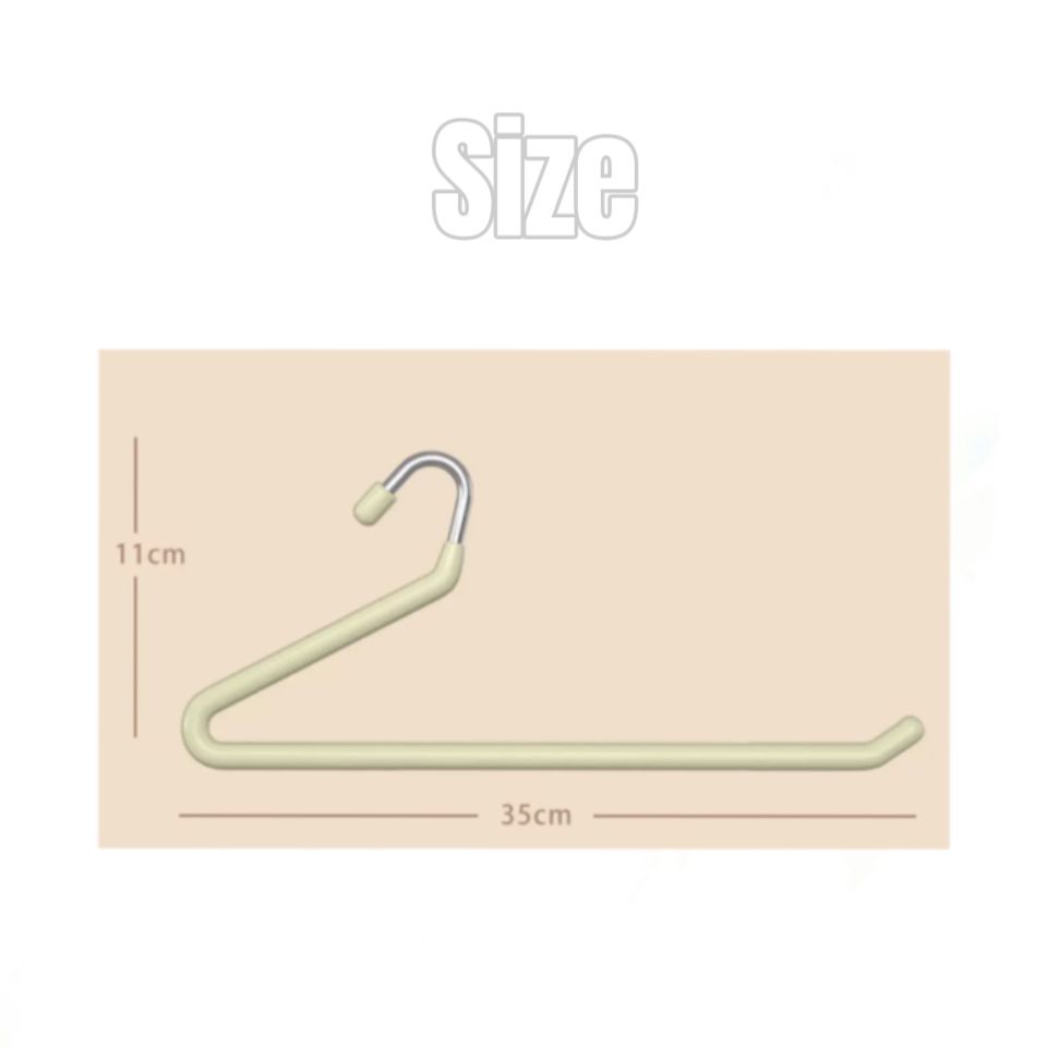 Z-shaped Durable Stainless Steel Space Saving Metal Jeans Hangers L ...