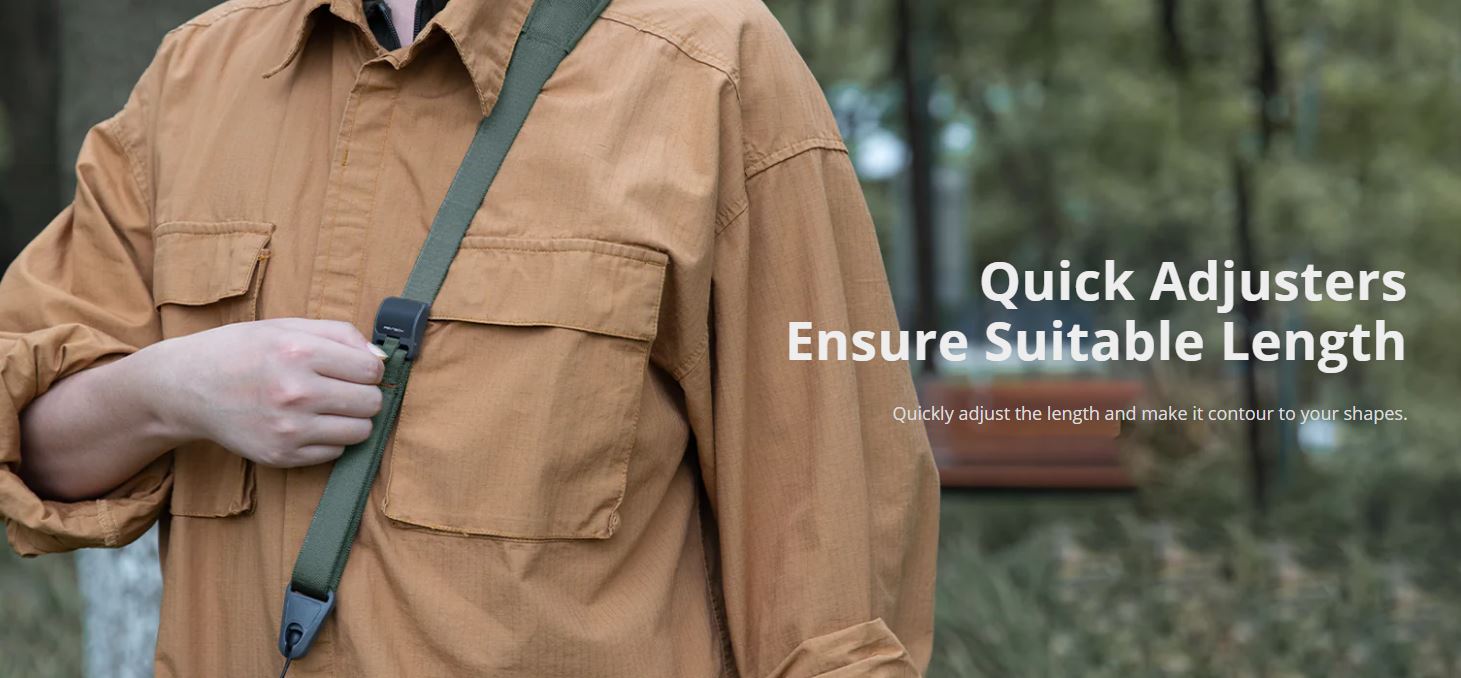 PGYTECH Camera Shoulder Strap with Quick Release Plate Wide Camera Neck Straps Long for ...