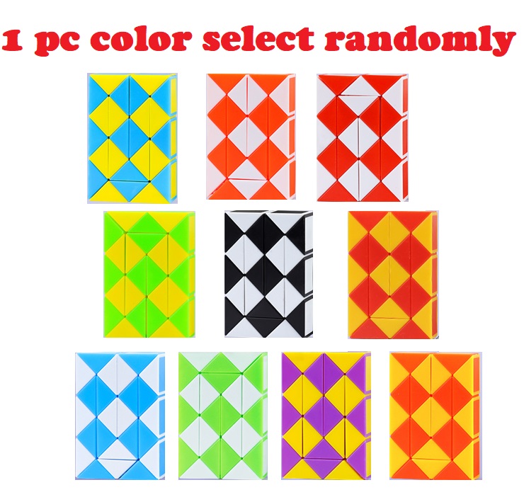 Mini Twist Puzzle Magic Snake Cube Ruler Fidget Sensory Snake ...