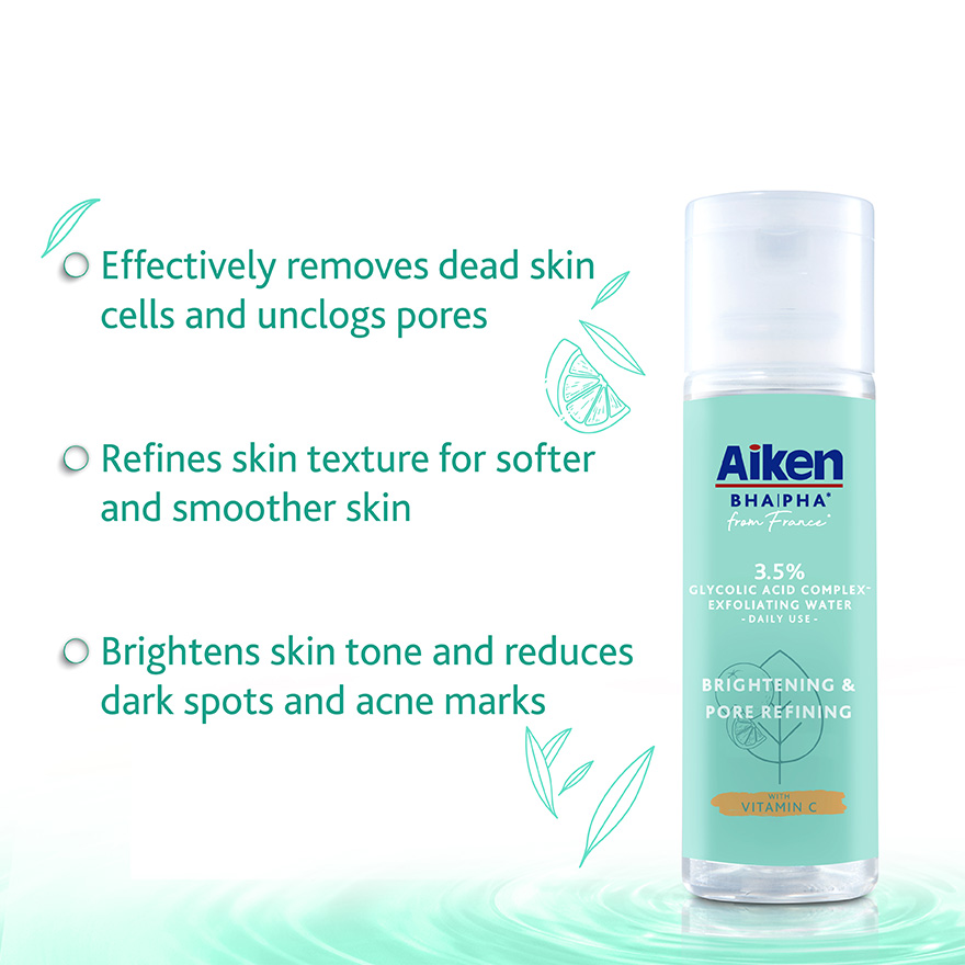 AIKEN BHA PHA Complete Set | Exfoliating Gel Cleanser Clay Mask ...