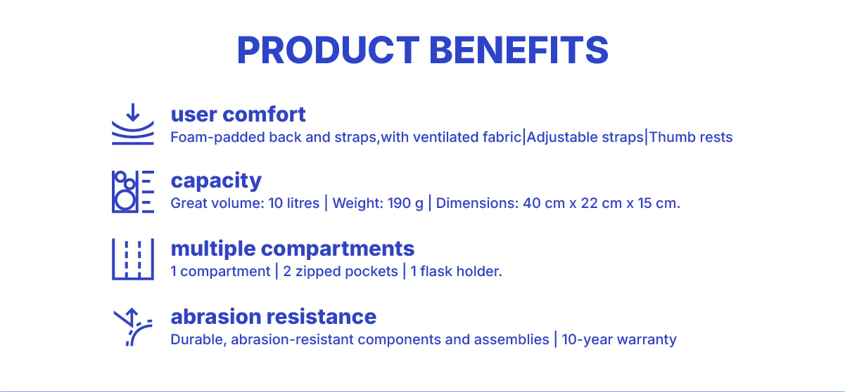 Decathlon 10L Hiking Trekking Backpack NH Arpenaz 100 (Multi ...