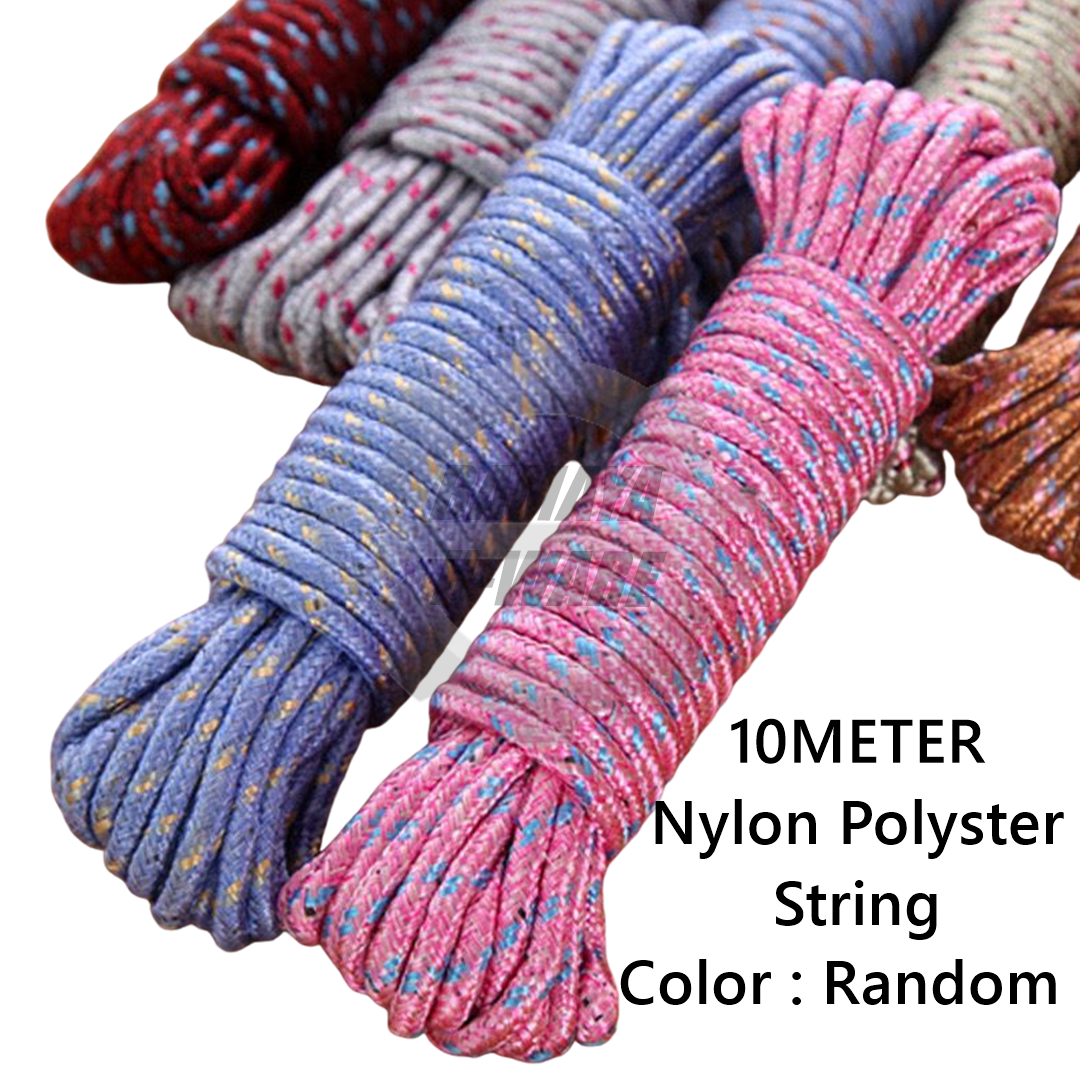 BMY 10M Nylon String. Multi Purpose Nylon String. Rope. Tali Nylon ...