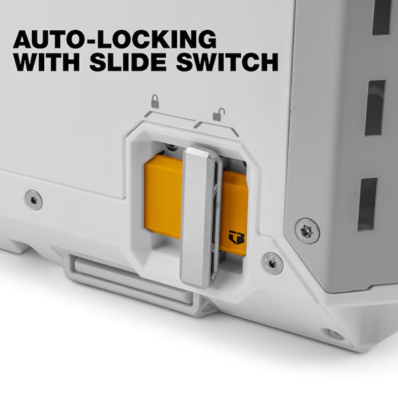 TOUGHBUILT STACKTECH XL White 38-Quart Insulated Chest Ice Cooler Large ...