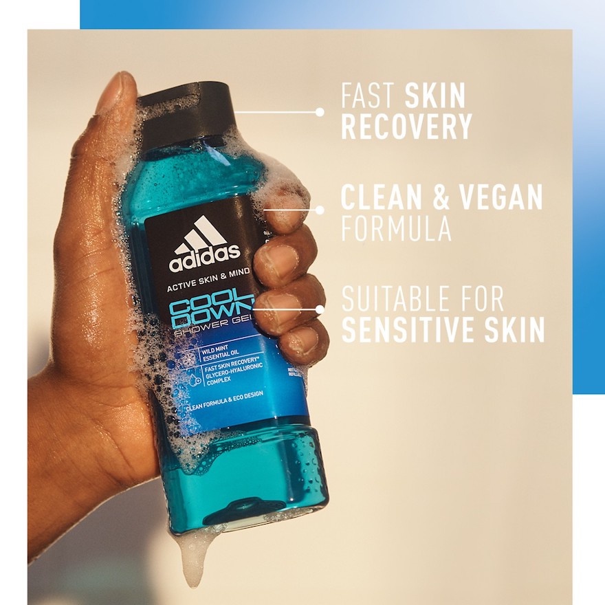 [JUN Exclusive] Adidas Active Skin & Mind Skin Cool Down Shower Gel ...