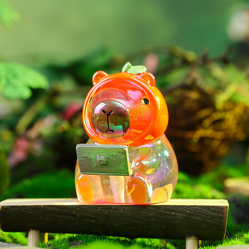 BLIND BOX TOYS CUTE EMOTIONAL CAPYBARA BLIND BOXES FIGURINE HOME TV ...