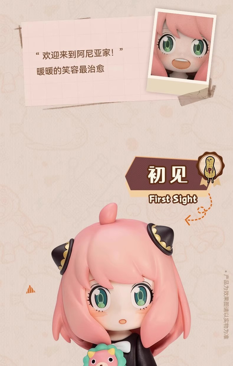 Original POPMART - Spy x Family Anya Daily Series Blind Box Figures ...