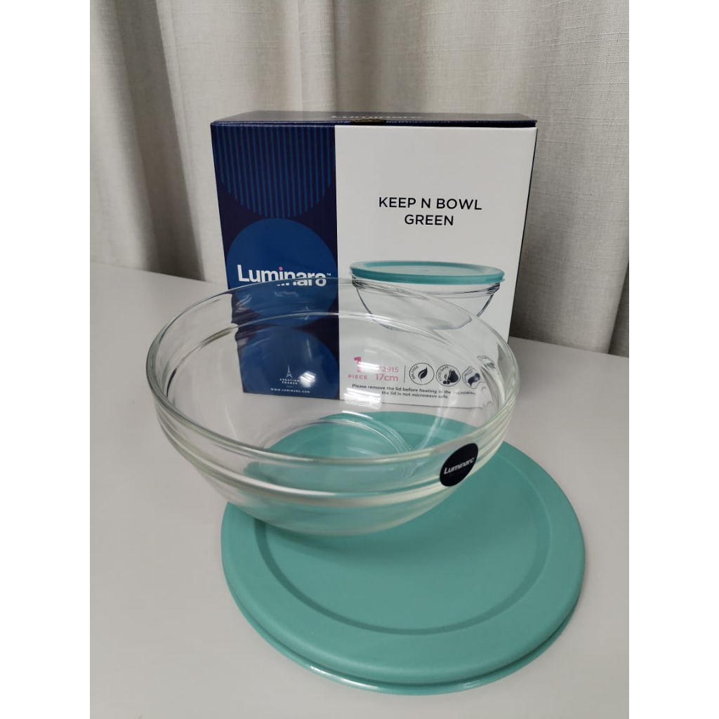 Luminarc Keep'n Bowl With Lid - Green (17CM) [Model: V2915 ...