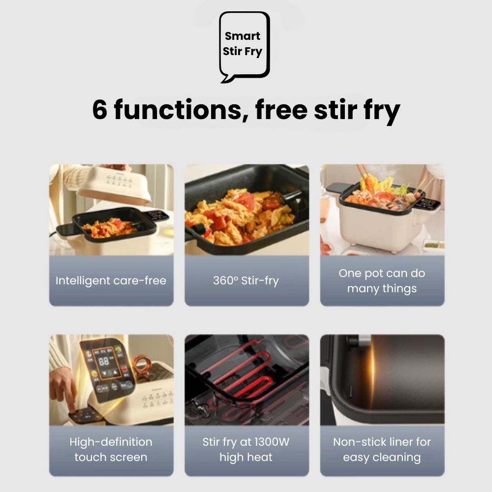 LIVEN Automatic Cooking Robot Intelligent Stir-Fry Cooker 炒菜机 CCJ-D347 ...