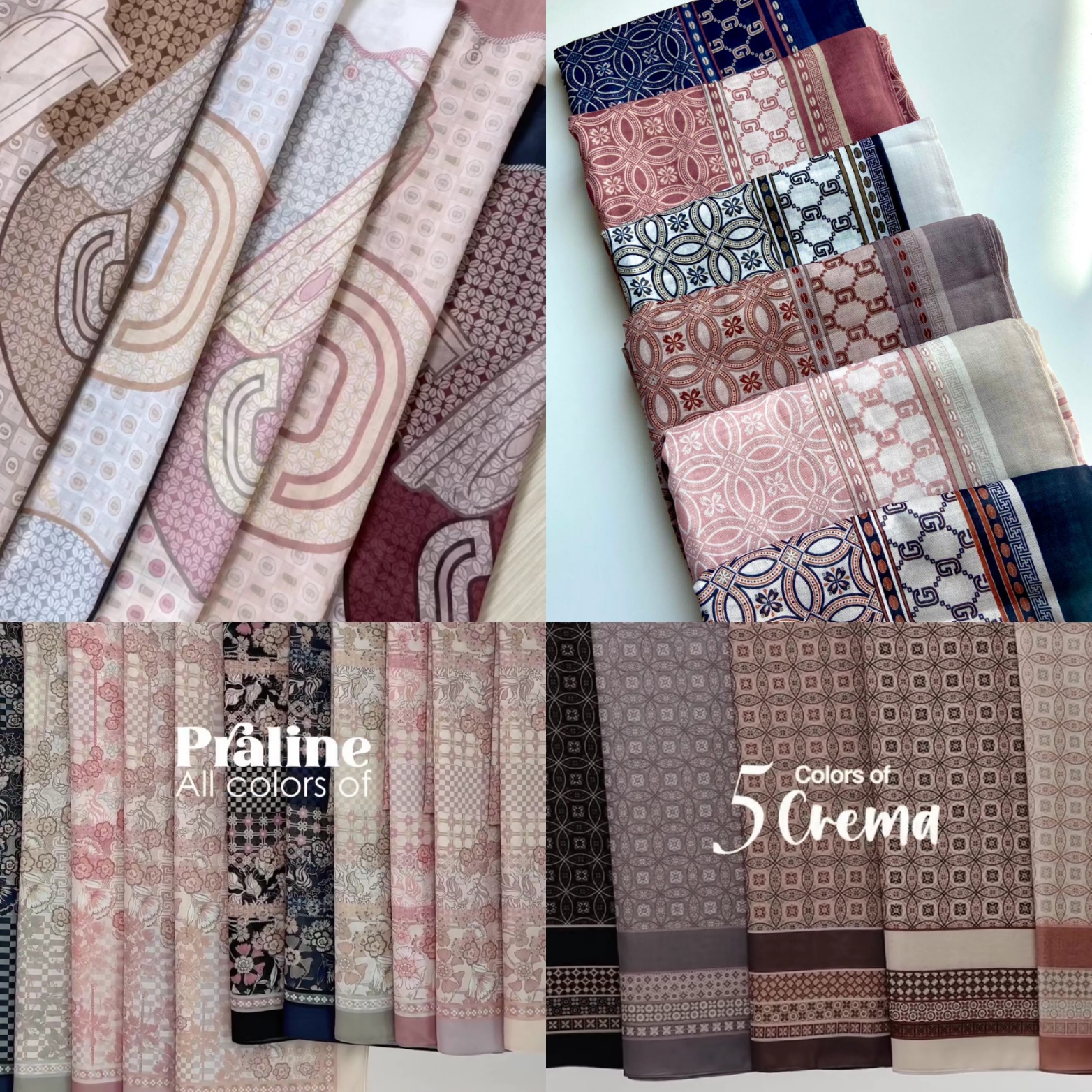 TUDUNGRUFFLE x GIGI COFFEE (tudung bawal & shawl cotton printed ...
