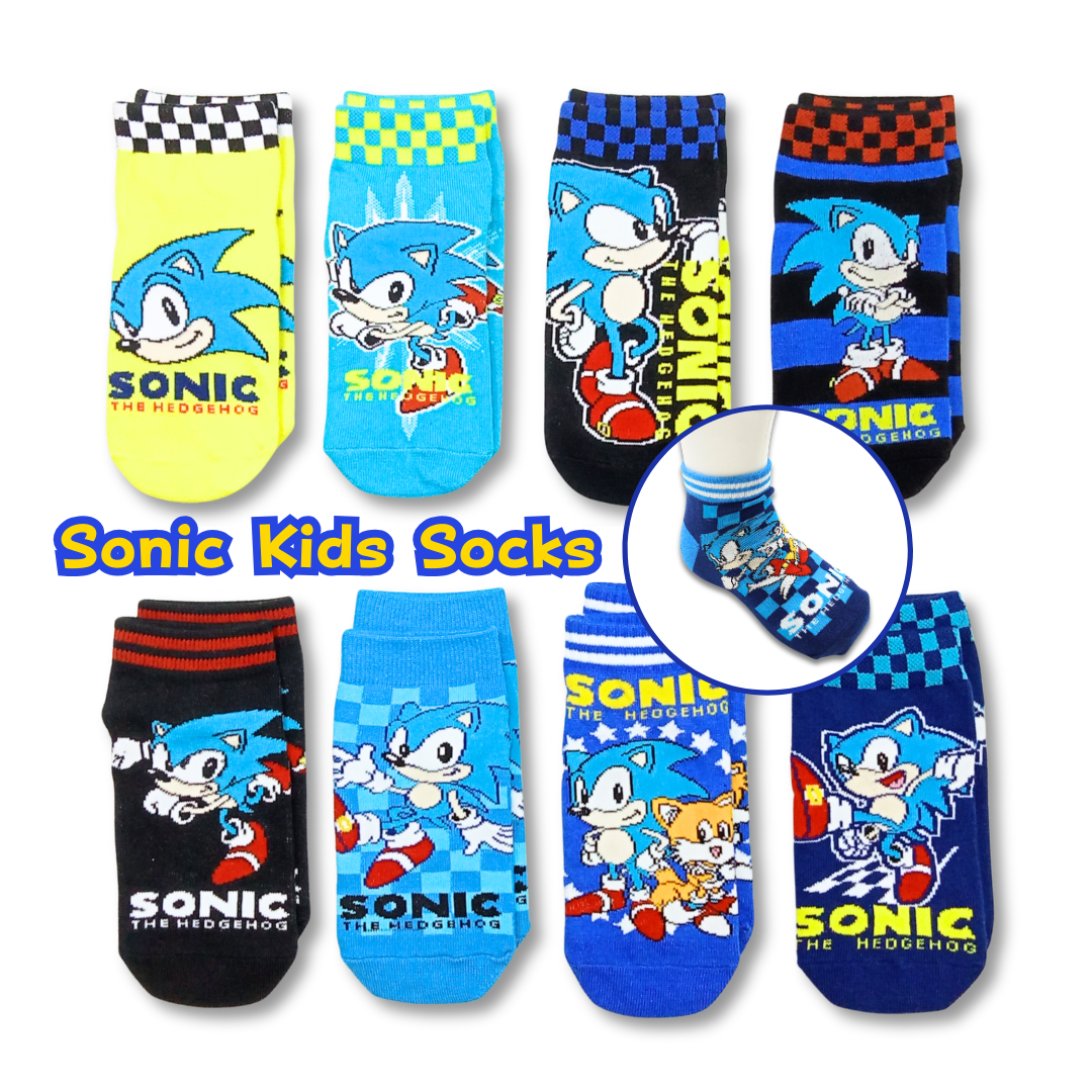 ️SONIC THE HEDGEHOG ️ Kids 4-9yo Boy SEGA Anime Super Sonic The ...