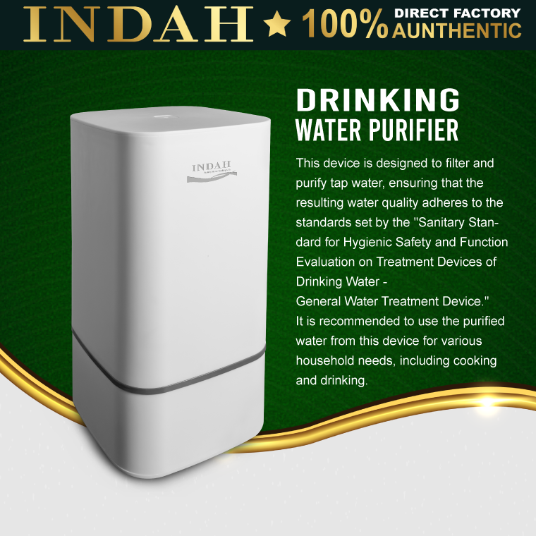 INDAH Mild Alkaline Water Filter System Water Purifier Penapis Air ...