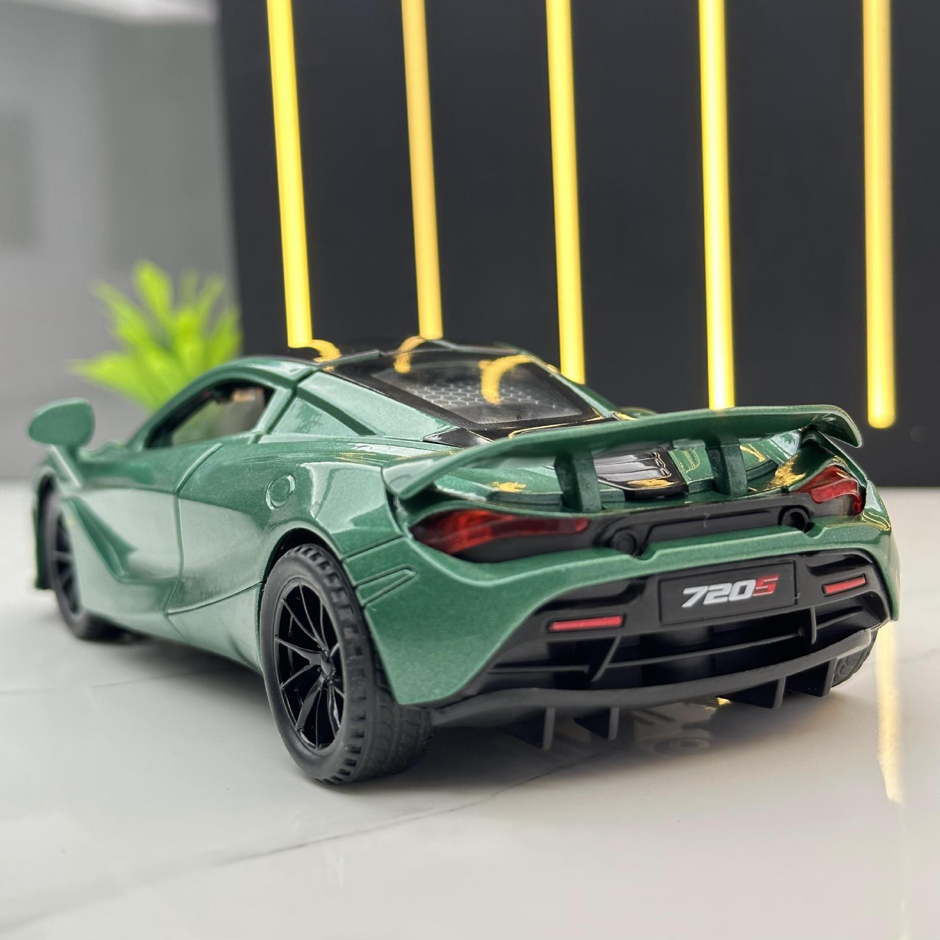 Welly 1:32 McLaren 720S Supercar Hypercar Diecast Model Collectibles ...