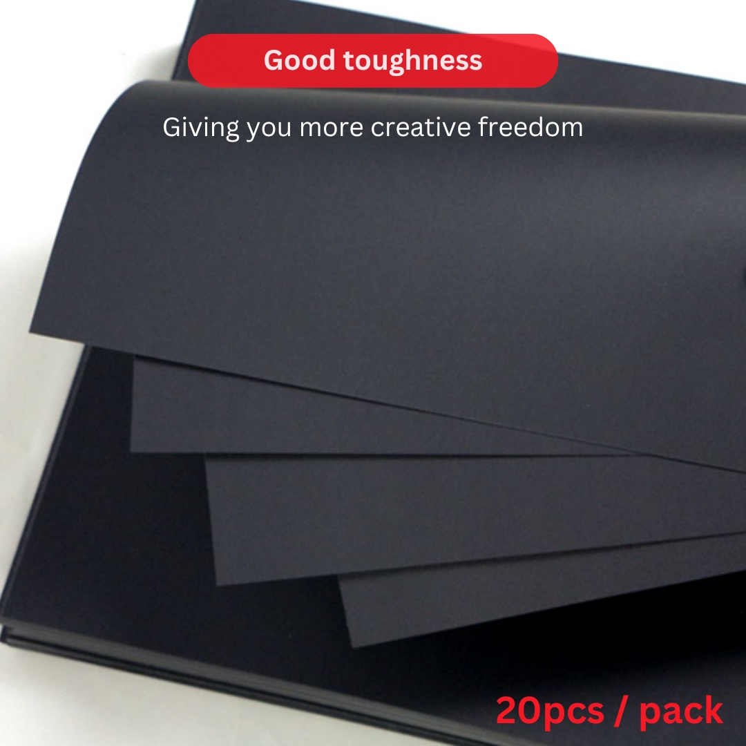 350/450GSM A4 Size Black Card / Kad Hitam (20'S) | Shopee Malaysia