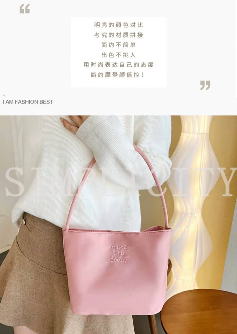JMALL Bucket Mucu Mini Tote Bag Waterproof latest Underarm Women Bag ...