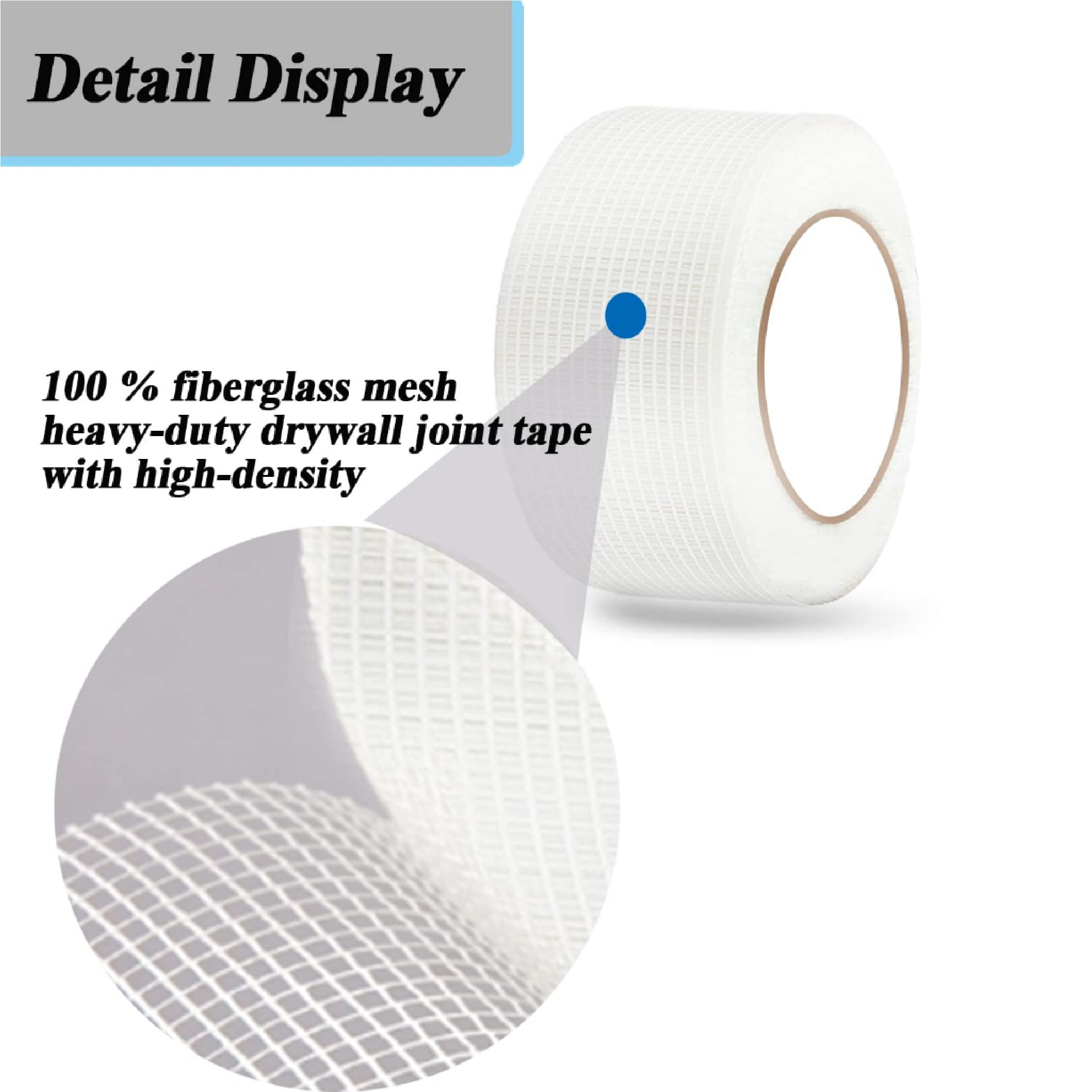 HITZ Self Adhesive Fiberglass Tape 45M Fiberglass Mesh Drywall Joint ...