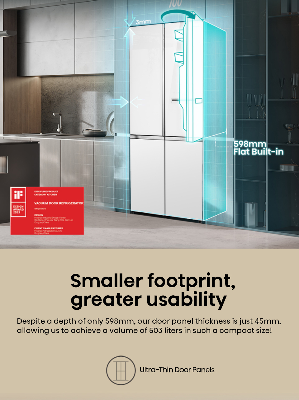 [FREE Installation] Hisense 610L 4 Door Inverter Fridge / All Zone ...