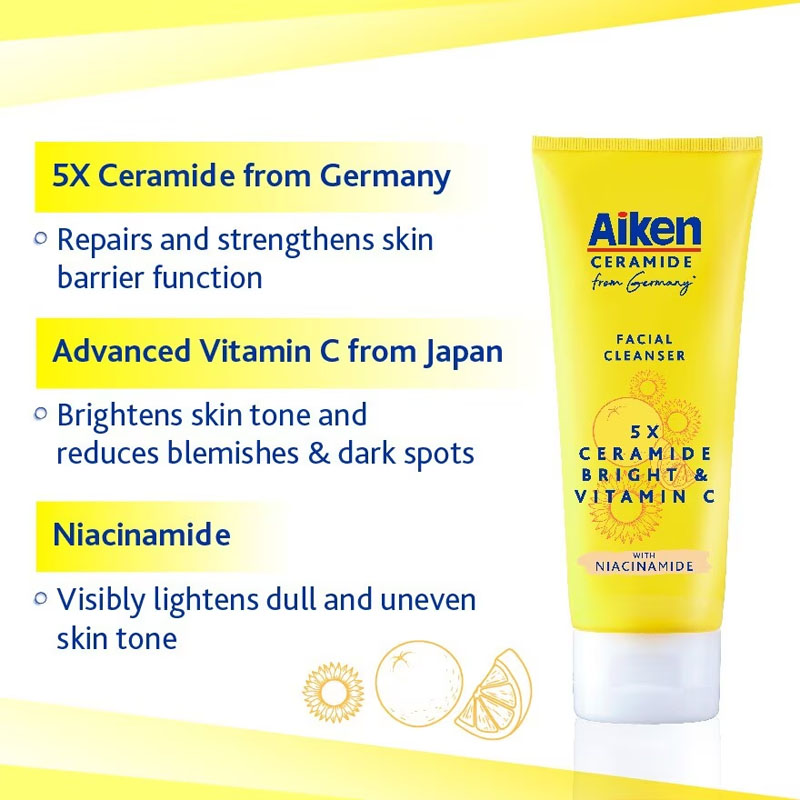 Aiken Ceramide Skin Care Full Set Signature Premium Set Cleasnaer ...