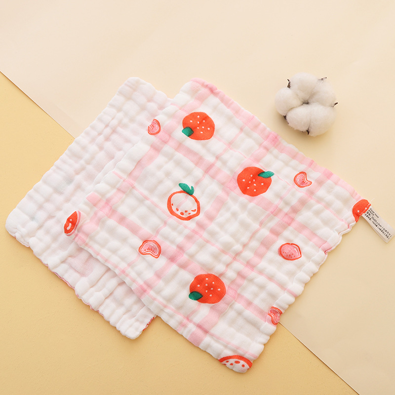 👶🏻💯% Cotton🍼 Baby Handkerchief 6 layers Baby Cotton Soft Six Layers ...
