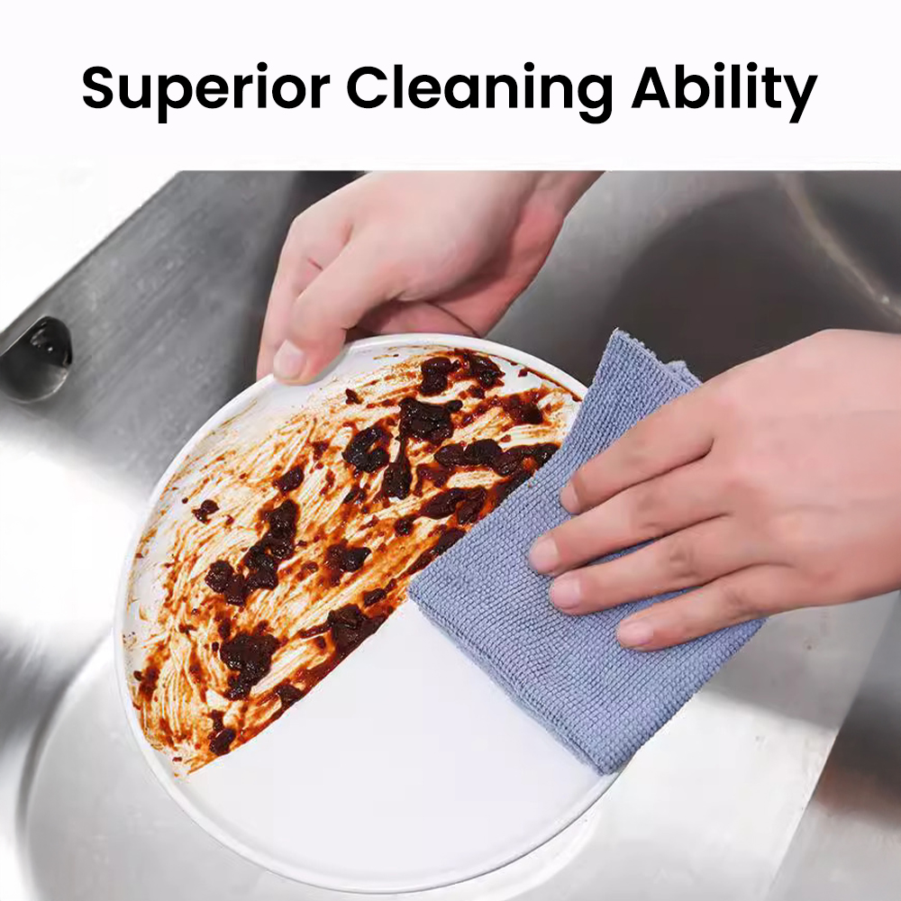 (MY) Microfiber Cleaning Cloth Disposable Tissue - Super Absorbent ...