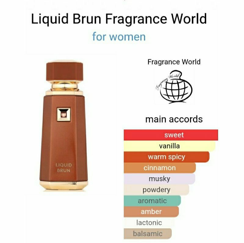 LIQUID BRUN 🌟 FRENCH AVENUE EAU DE PARFUM 🌟 ORIGINAL 100% UNISEX 100ML ...