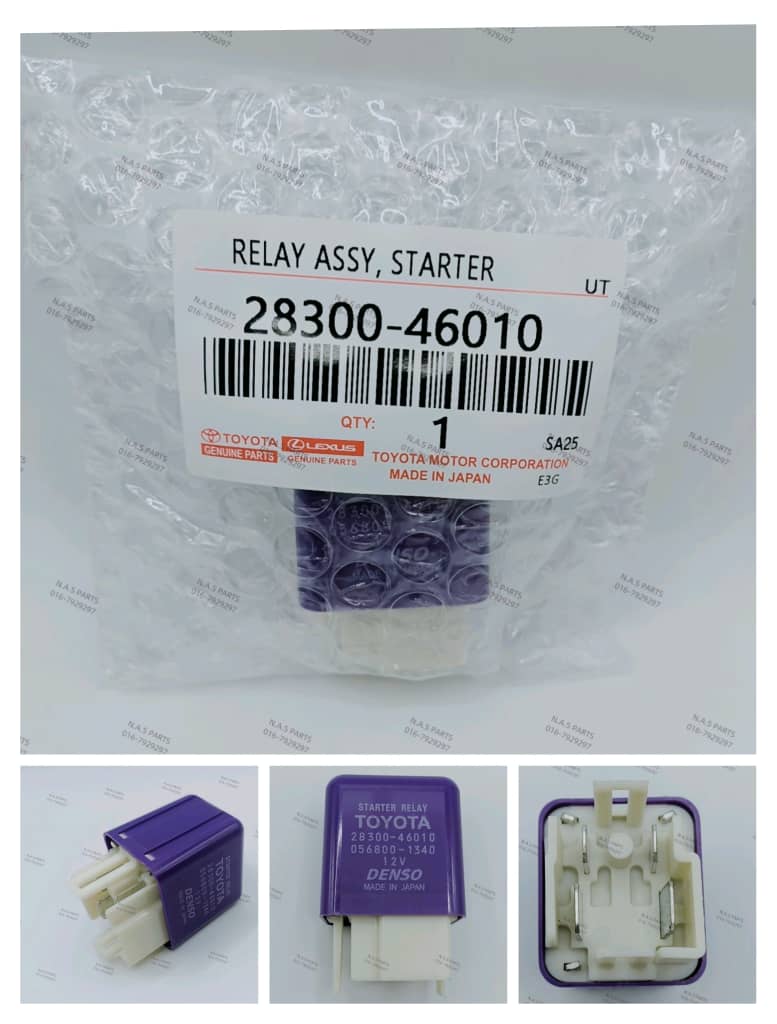TOYOTA GENUINE STARTER RELAY 28300-46010 / 056800-1340 MADE IN JAPAN ...