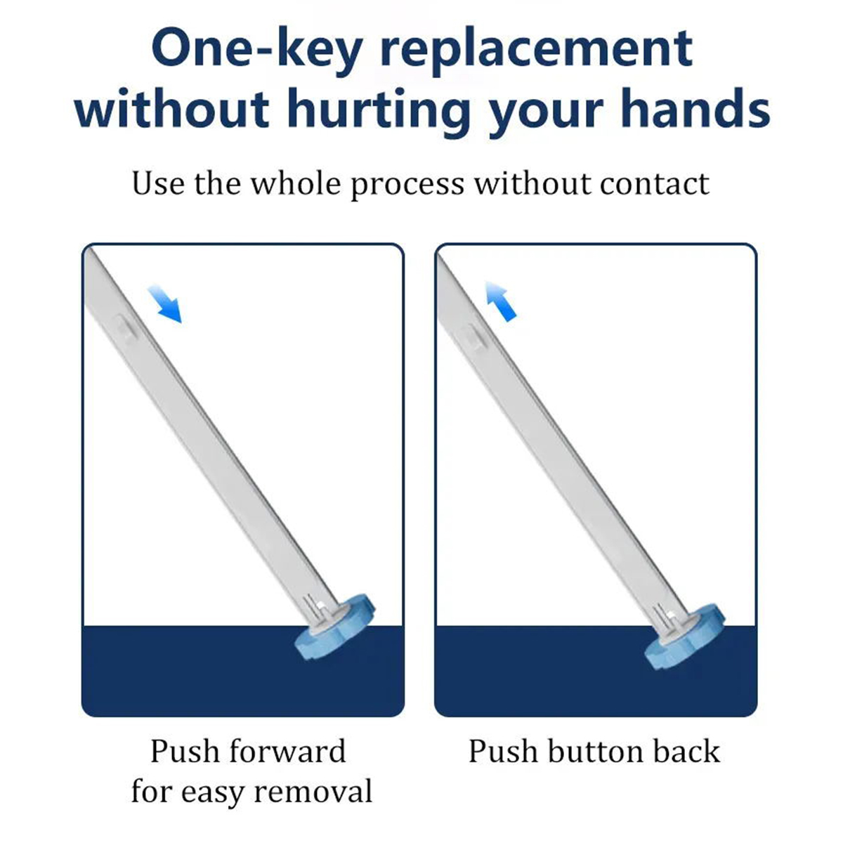 Disposable Silicone Toilet Cleaner One Time Toilet Bowl Brush Pembersih ...