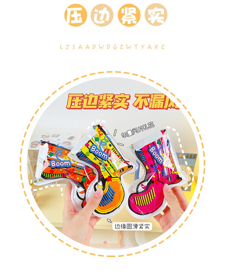 Inflatable Fireworks Handheld Salute Gun Festival Firecrackers ...