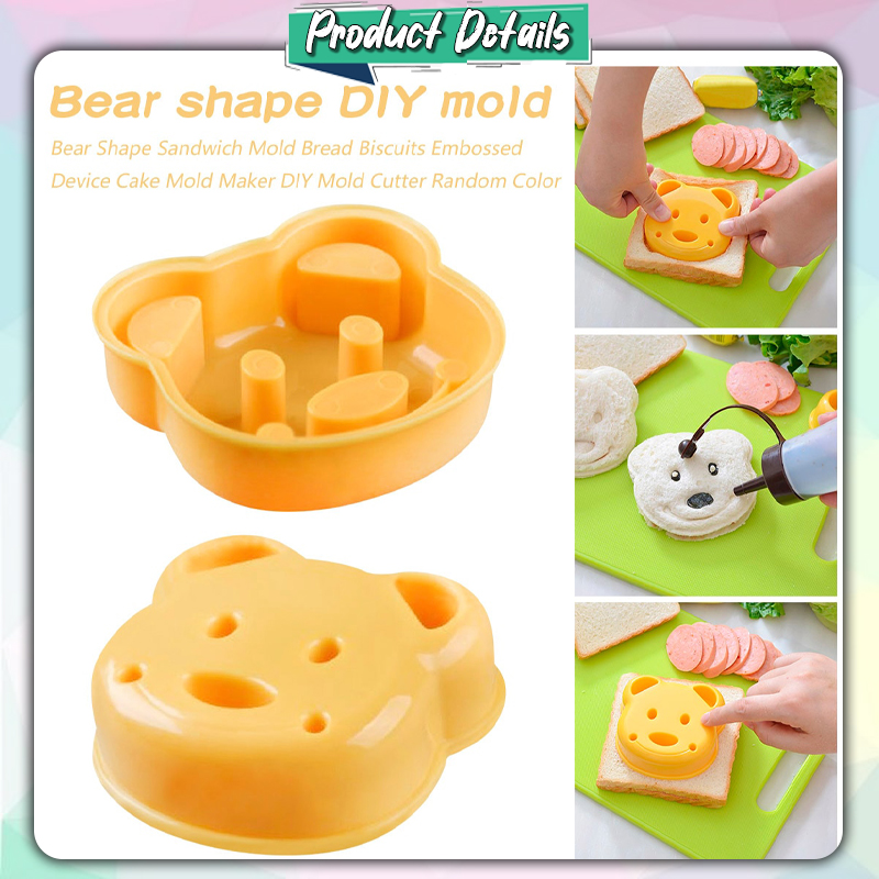 [Little B House] Animal Sandwich Mould Sandwich Mold Bread Mould For ...