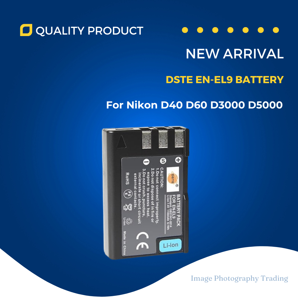 DSTE EN-EL9 Li-ion Battery For Nikon D40 D60 D3000 D5000 Nikon DSLR ...