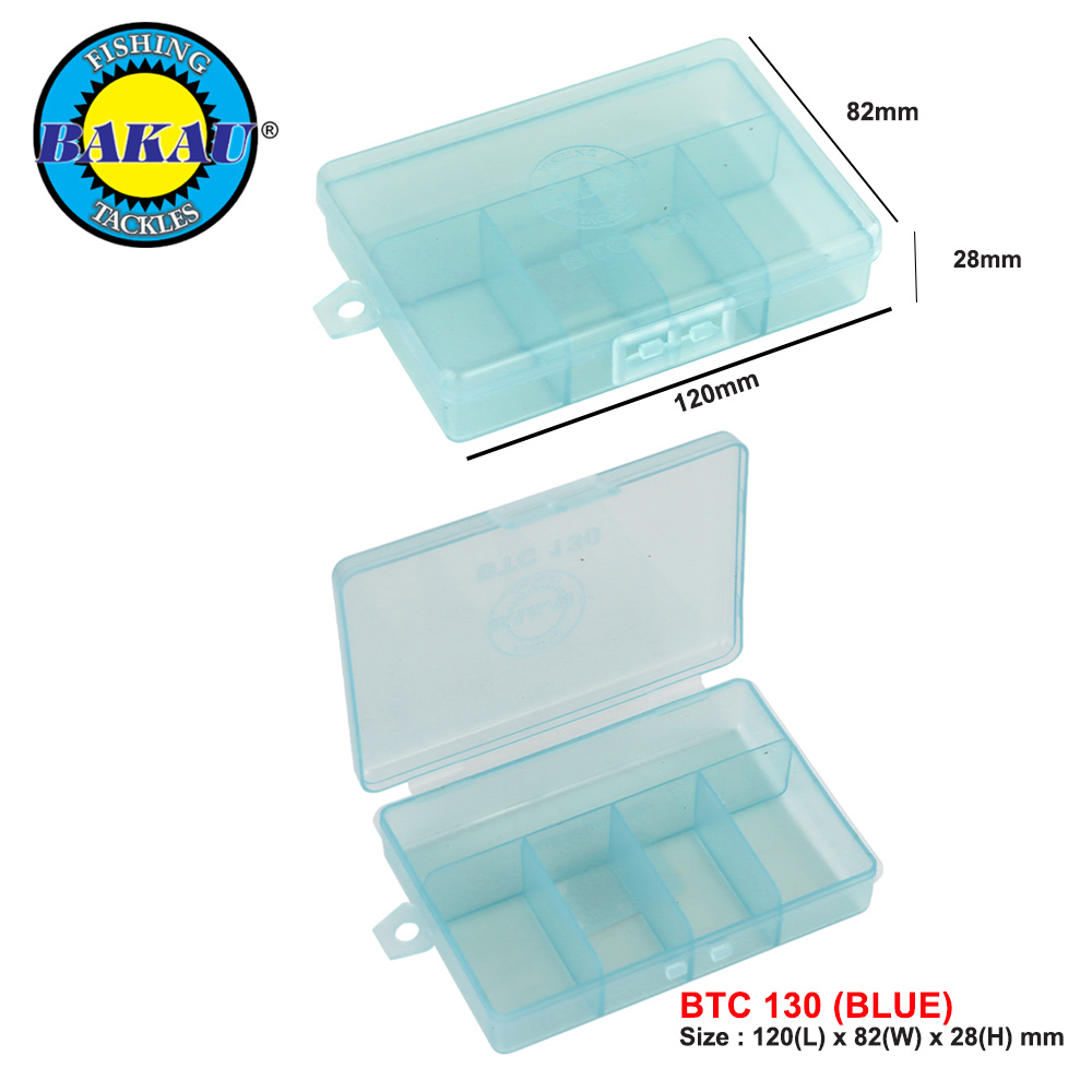 Bakau Tackle Case BTC 130 & BTC 140 Fishing Lure Accessories Box Fishing Cases TCE Tackles ...