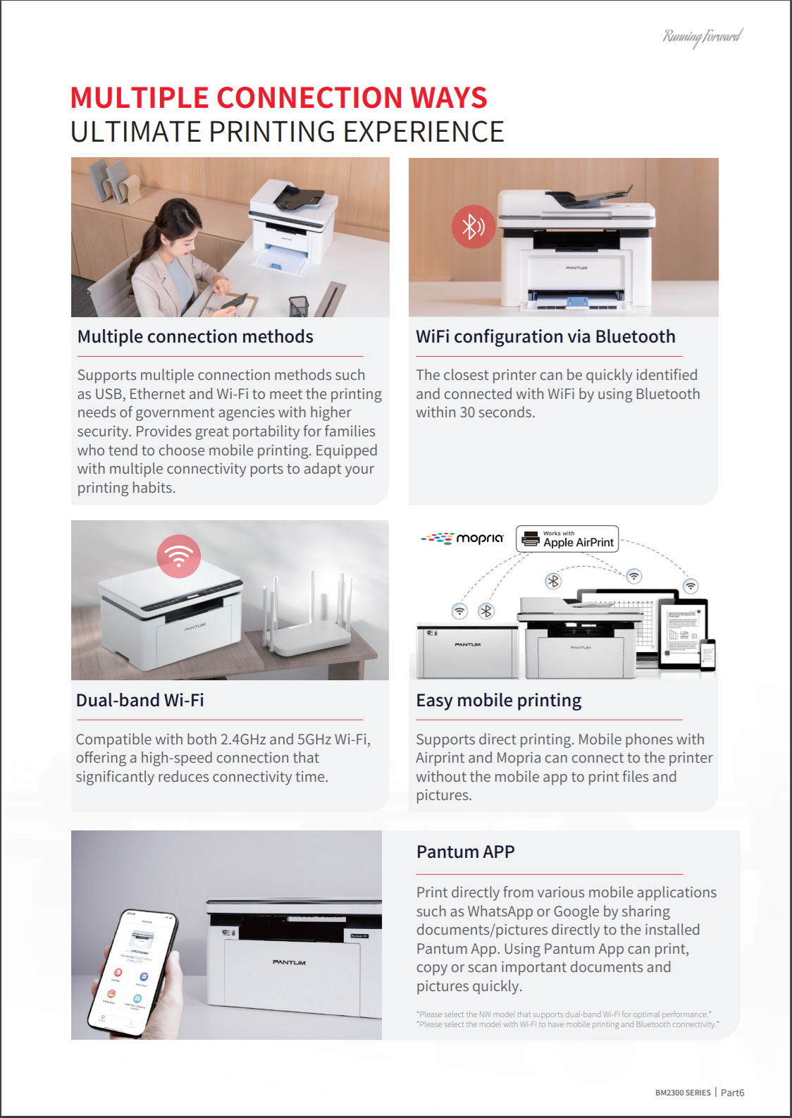 PANTUM BM2300AW Mono Laser Multifunction Printer (PRINT/SCAN/COPY ...