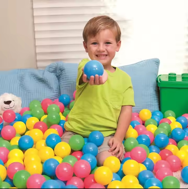 Eco-Friendly Colorful Ocean Ball 7cm Baby Soft Toys | Shopee Malaysia