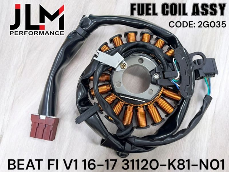 JLM BEAT V1 V2 BEAT FI V1 V2 FUEL COIL ASSY MAGNET COIL ROTARY COIL ...
