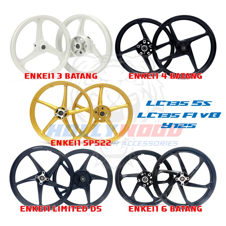 SPORT RIM LC V8 LC 5S 125ZR 3 BATANG 4 BATANG LIMITED SP522 6 BATANG / TAYAR CORSA MAXXIS ...