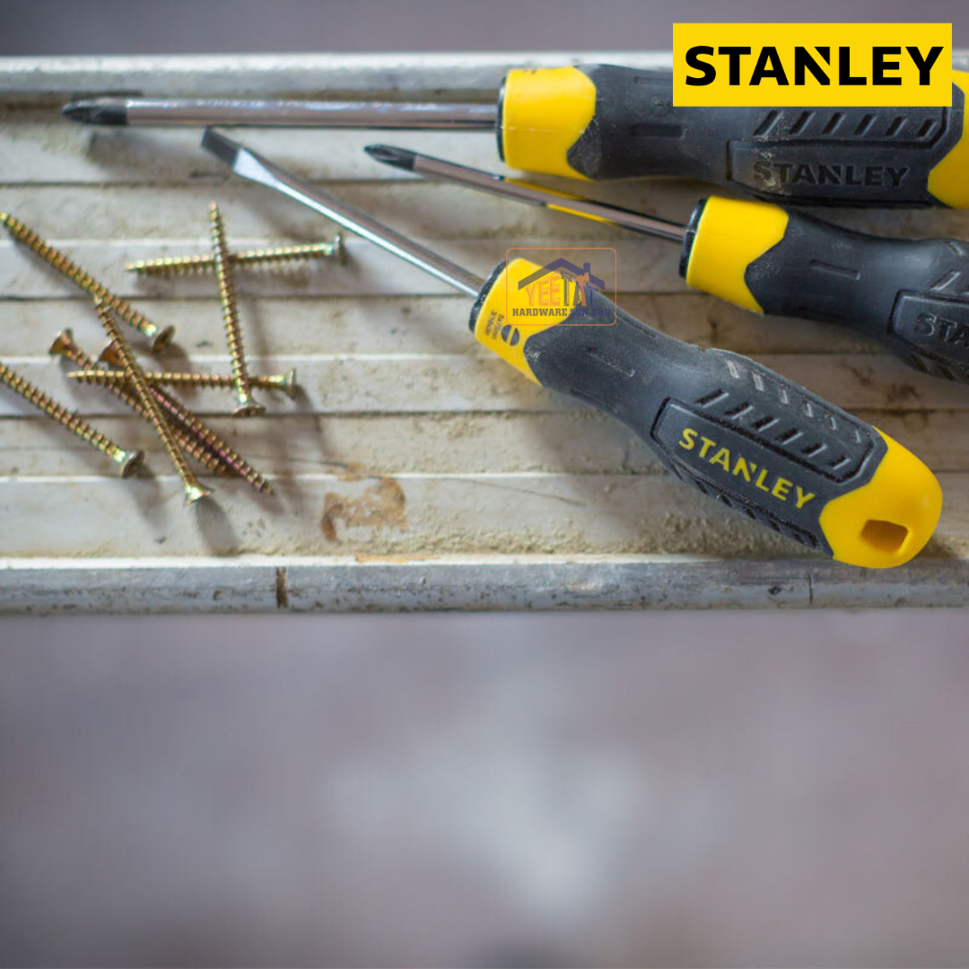 [ STANLEY ] STMT66673 Cushion Grip Screwdriver Set 8pcs | Shopee Malaysia