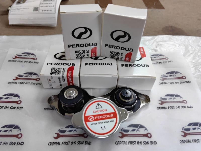 PERODUA ORIGINAL RADIATOR CAP MYVI VIVA AXIA BEZZA KANCIL KELISA KENARI ...