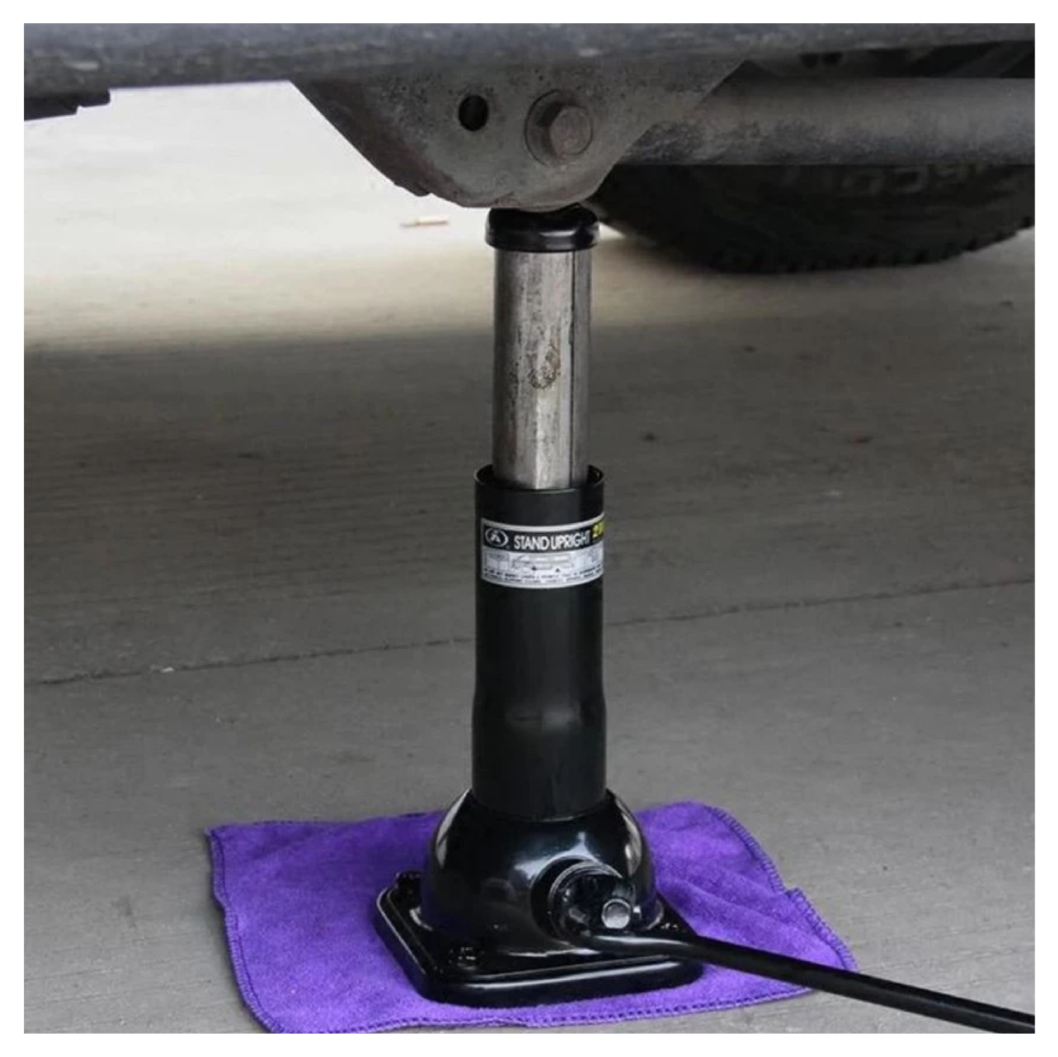 2 Ton Stand Upright Spiral Jack Bottle Jack Hydraulic Jack Automotive ...