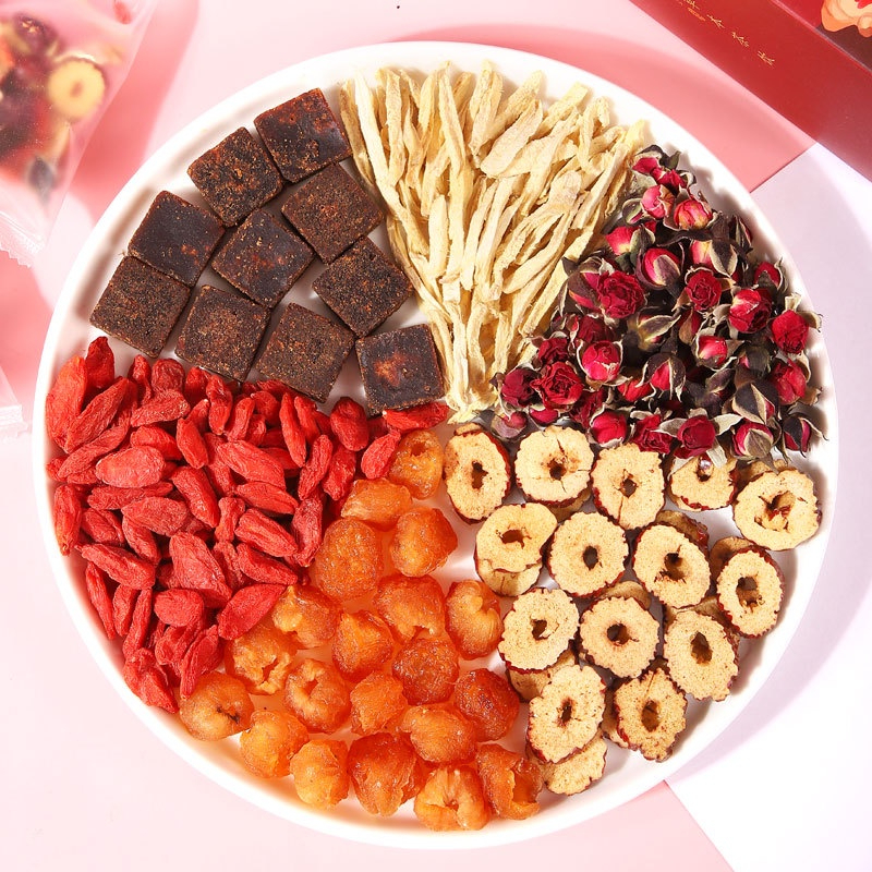 Teh Jujube Halia Goji Berry Gula Perang Ros Longan Tea Cina Halal ...