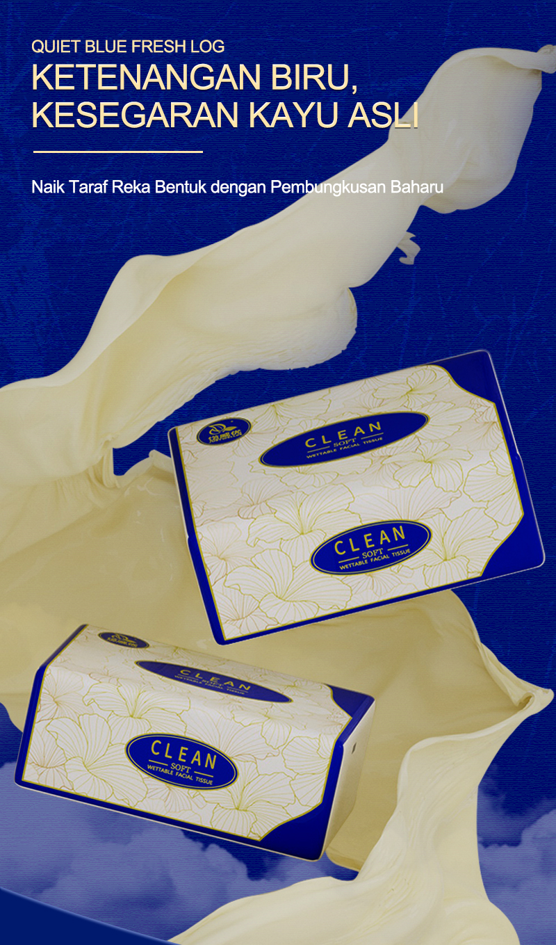 DWY 5 Ply Premium Soft Thickened High Absorbency Small Travel Tissue ...