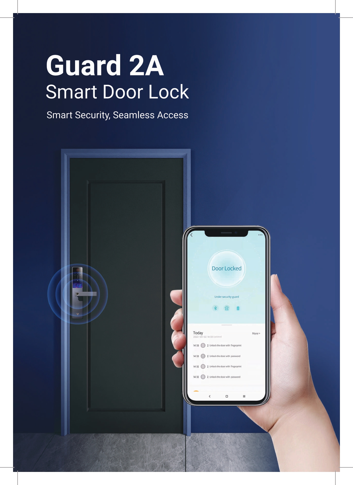 VIOMI SMART DOOR LOCK GUARD 2A- LBT51C - SMART SECURITY SEAMLESS ACCESS ...