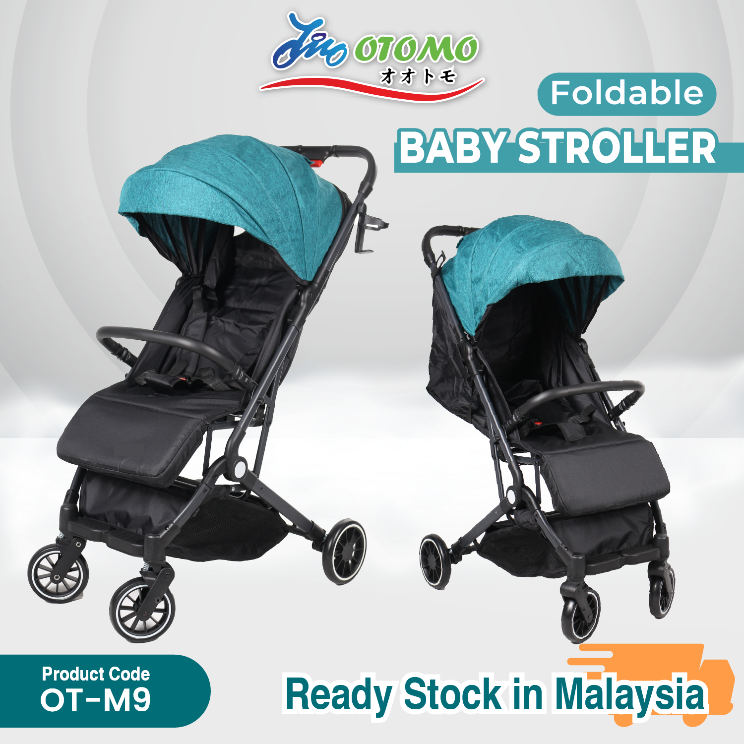 Otomo Baby Compact Stroller Cabin Lightweight New Born Stroller (Travel ...